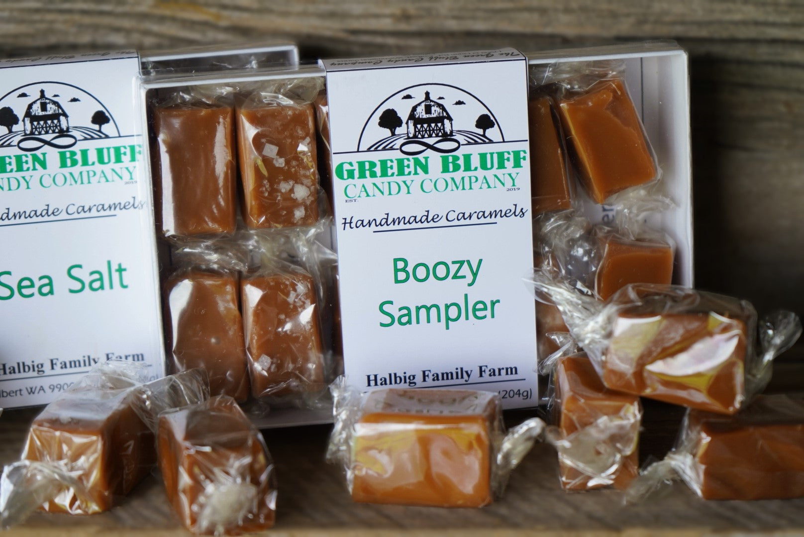 Caramel Gift Box Assortments – Green Bluff Candy Company @ Halbig ...